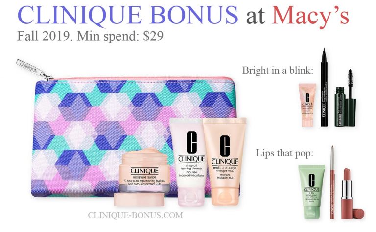 Starts soon: Up to a 10-pc Clinique Gift at Macy's - March 2023