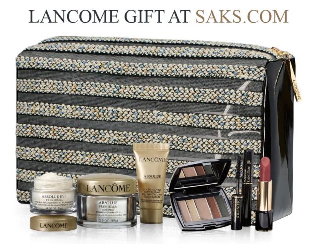 All Lancome Gift with Purchase offers in April 2020