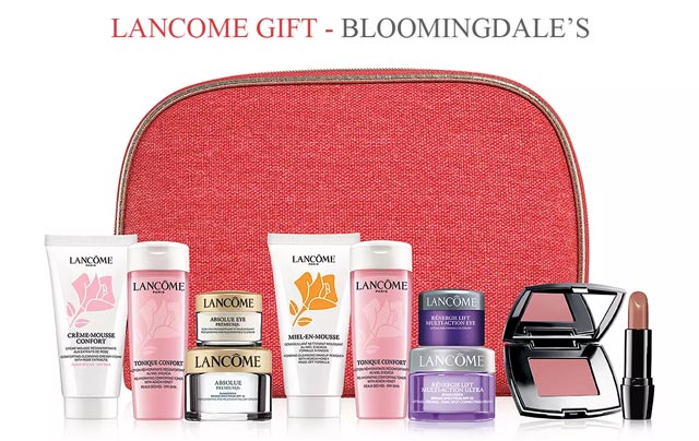 All Lancome Gift with Purchase offers in June 2021