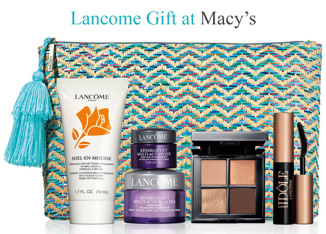 All Lancome Gift with Purchase offers in November 2022