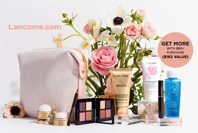 All Lancome Gift with Purchase offers in November 2022